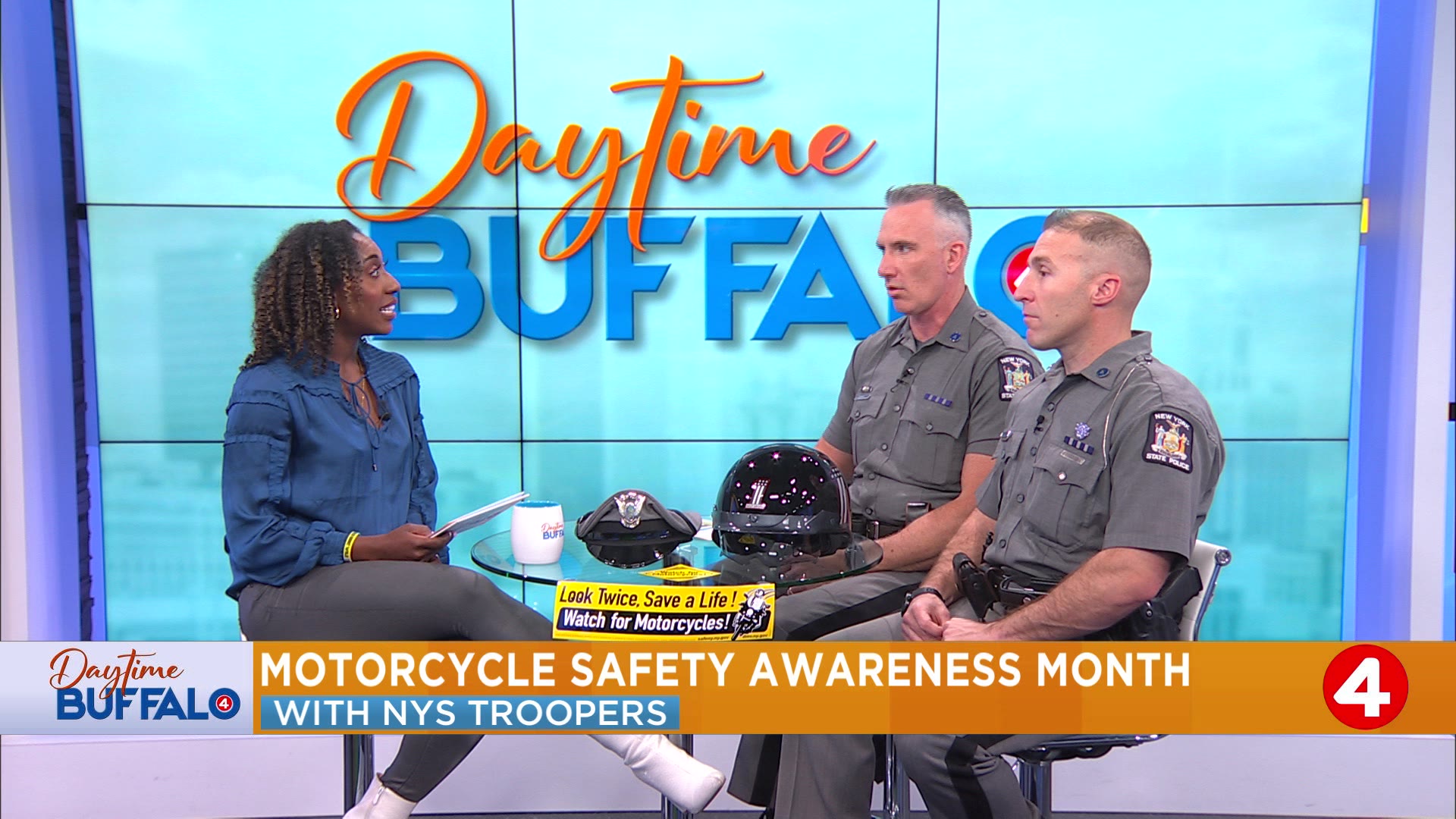 Daytime Buffalo: Motorcycle Safety Awareness Month with NYSP – News 4 ...