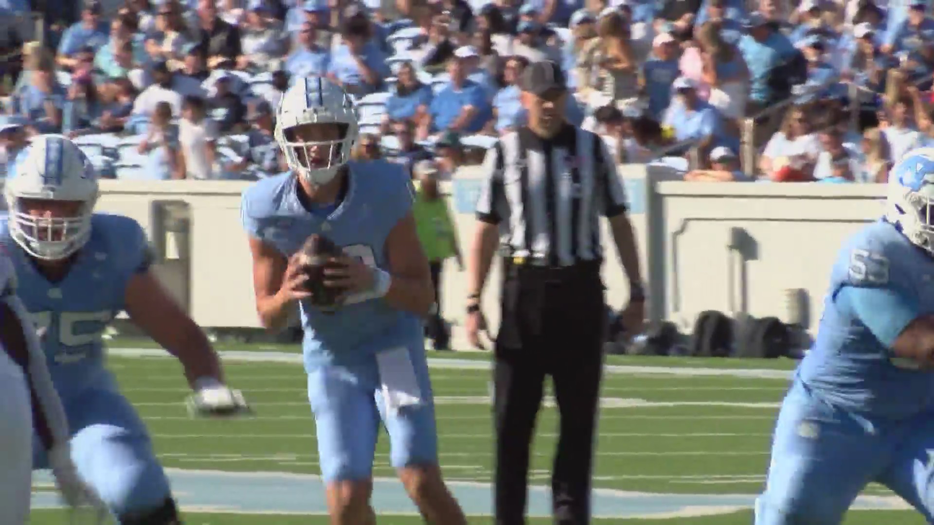 No. 14 North Carolina in full control with Maye accounting for 4 ...