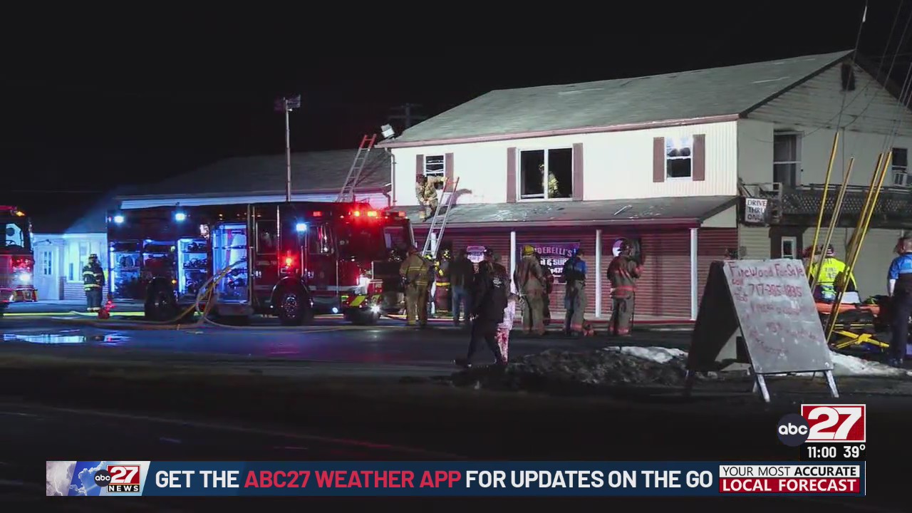 Perry County pizzeria building catches fire, crews at the scene – ABC27