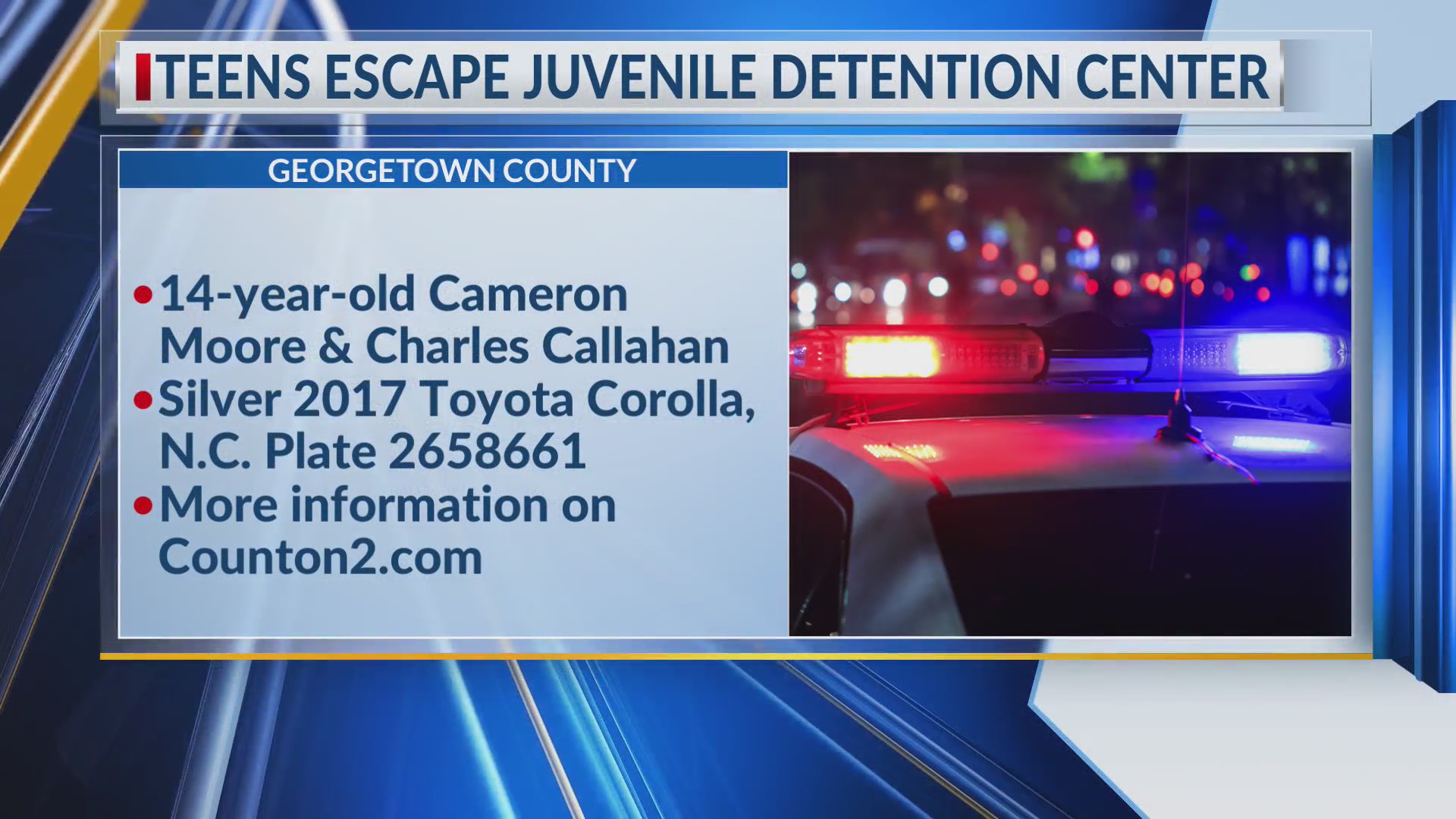 GCSO: Teens escape from AMI Juvenile Detention Center after “snatching ...