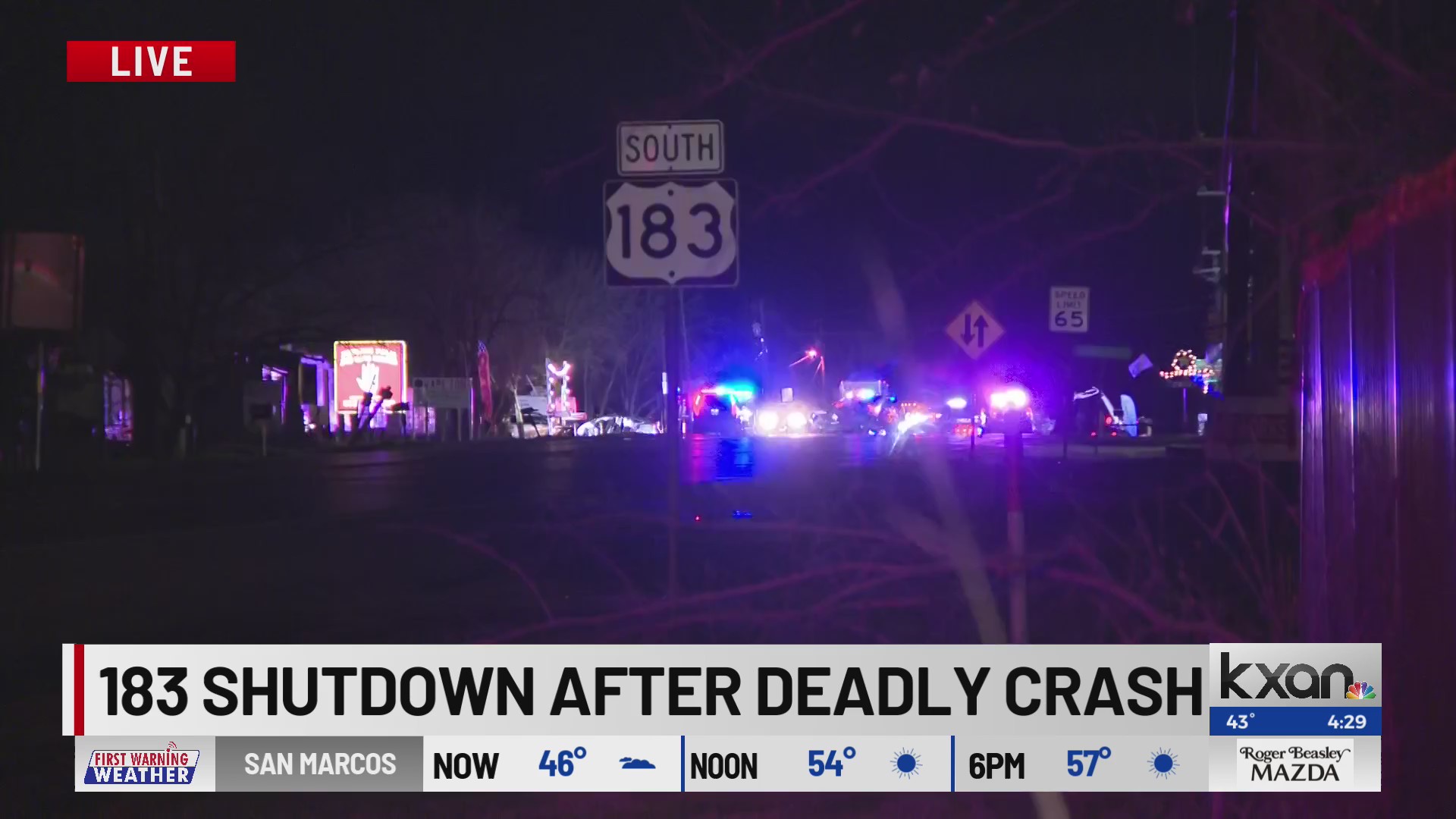 1 dead, 1 injured in crash on Hwy 183 near Pilot Knob – KXAN Austin