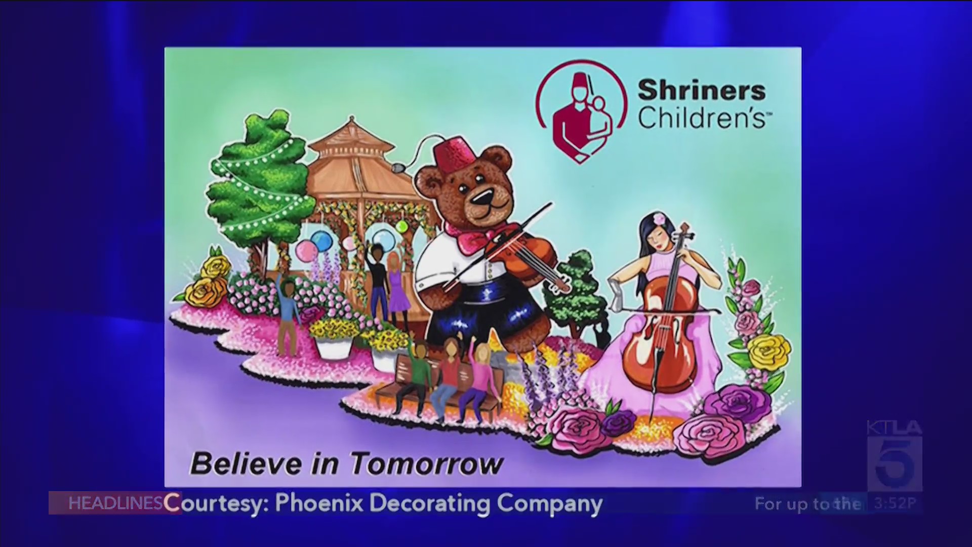 Rose Parade Float Preparations 5 Phoenix Decorating Company Elks