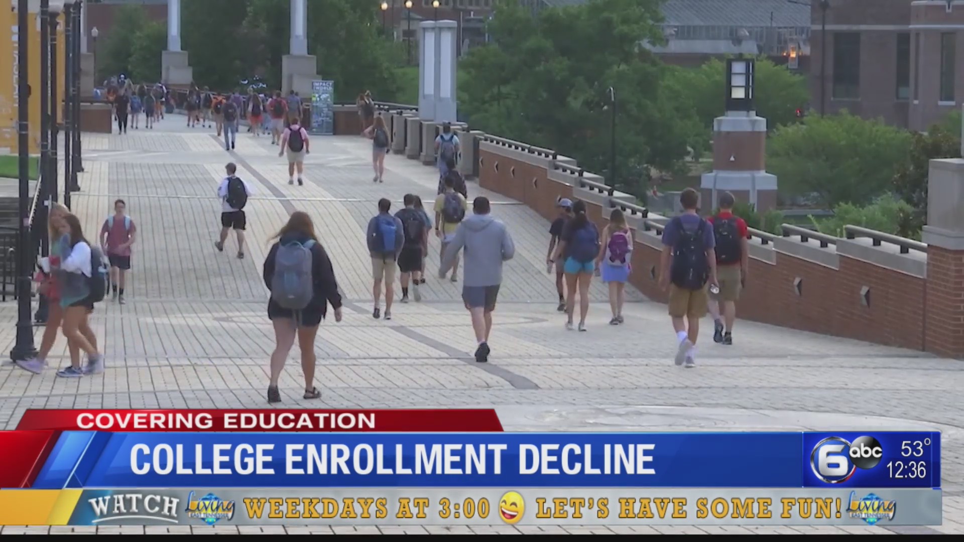 College enrollment decline – WATE 6 On Your Side