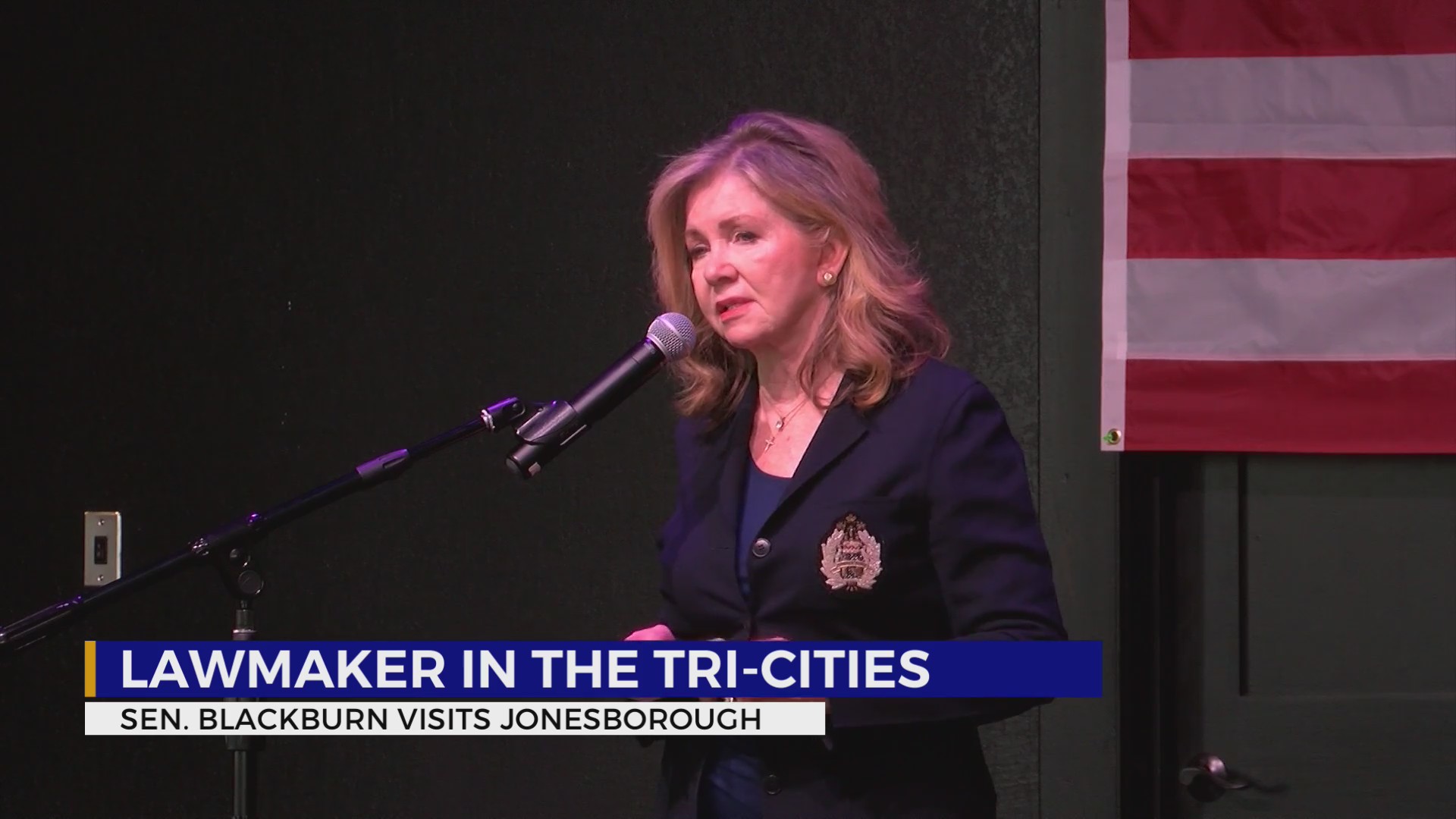 Sen Blackburn Speaks On School Safety In Jonesborough Wjhl Tri Cities News And Weather