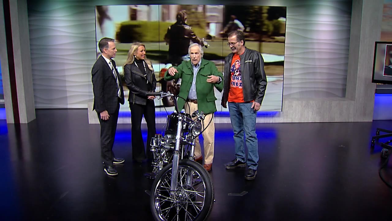 WATCH: ‘The Fonz’ reunited with classic motorcycle – Fox 8 Cleveland WJW