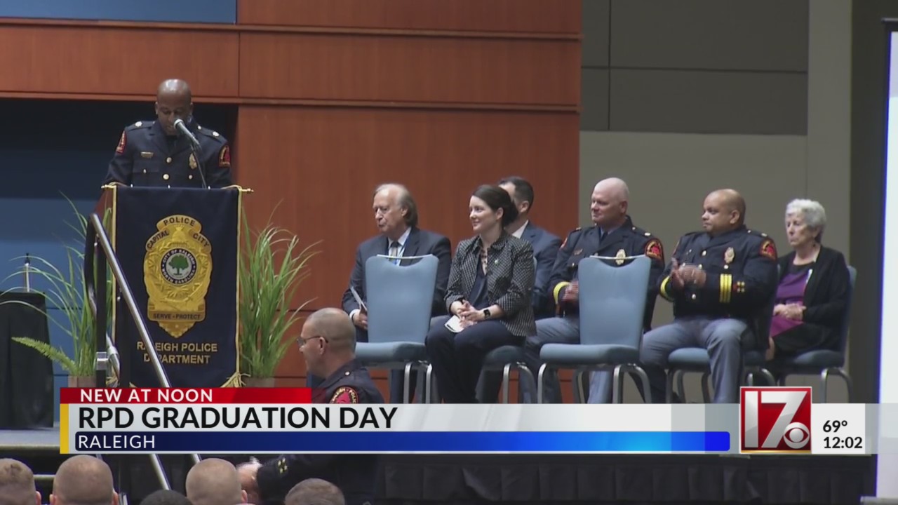 Graduation day for RPD recruits – CBS17.com
