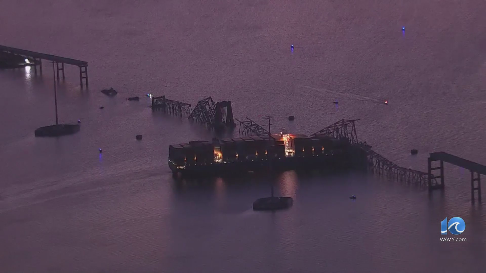 Cargo ship in Key Bridge collapse was in Portsmouth – WAVY.com