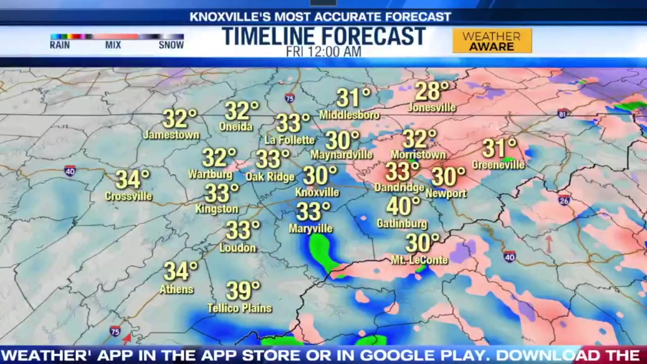 Weekend Weather Forecast for Jan. 18-21 – WATE 6 On Your Side