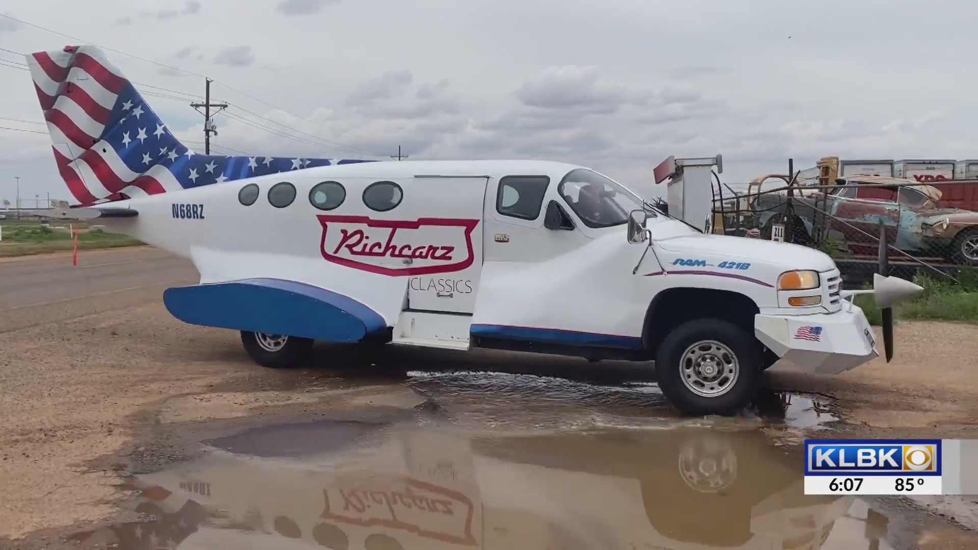 Unique ‘Airplane Truck’ turning heads in Lubbock – KLBK | KAMC ...