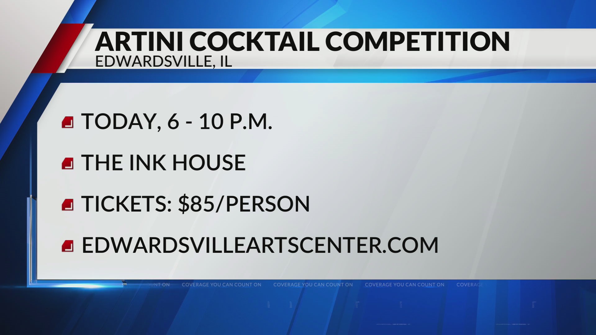 Artini Cocktail Competition – Edwardsville, Ill – FOX 2