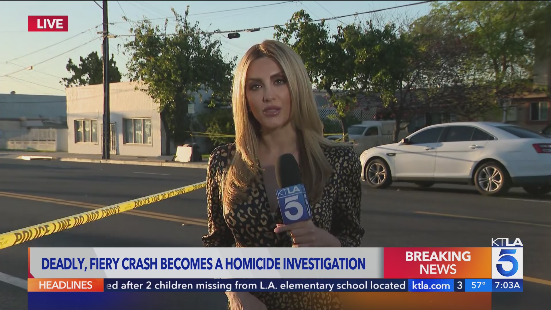 Fatal car crash now investigated as a homicide – KTLA
