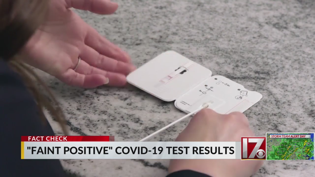 Get a faint line on your rapid COVID test? Here’s why that might ...