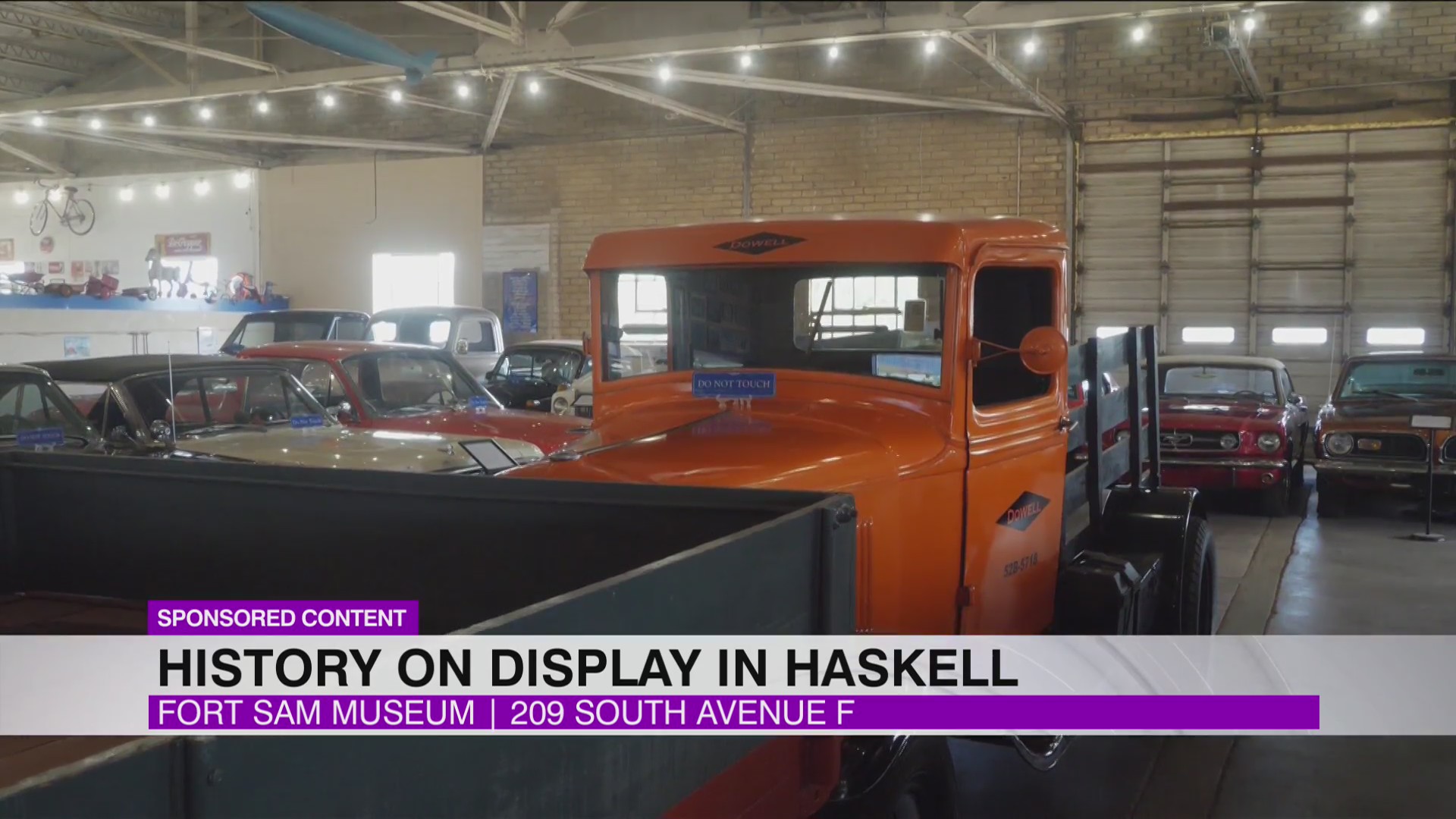 History on display in Haskell at The Fort Sam Museum – KTAB ...
