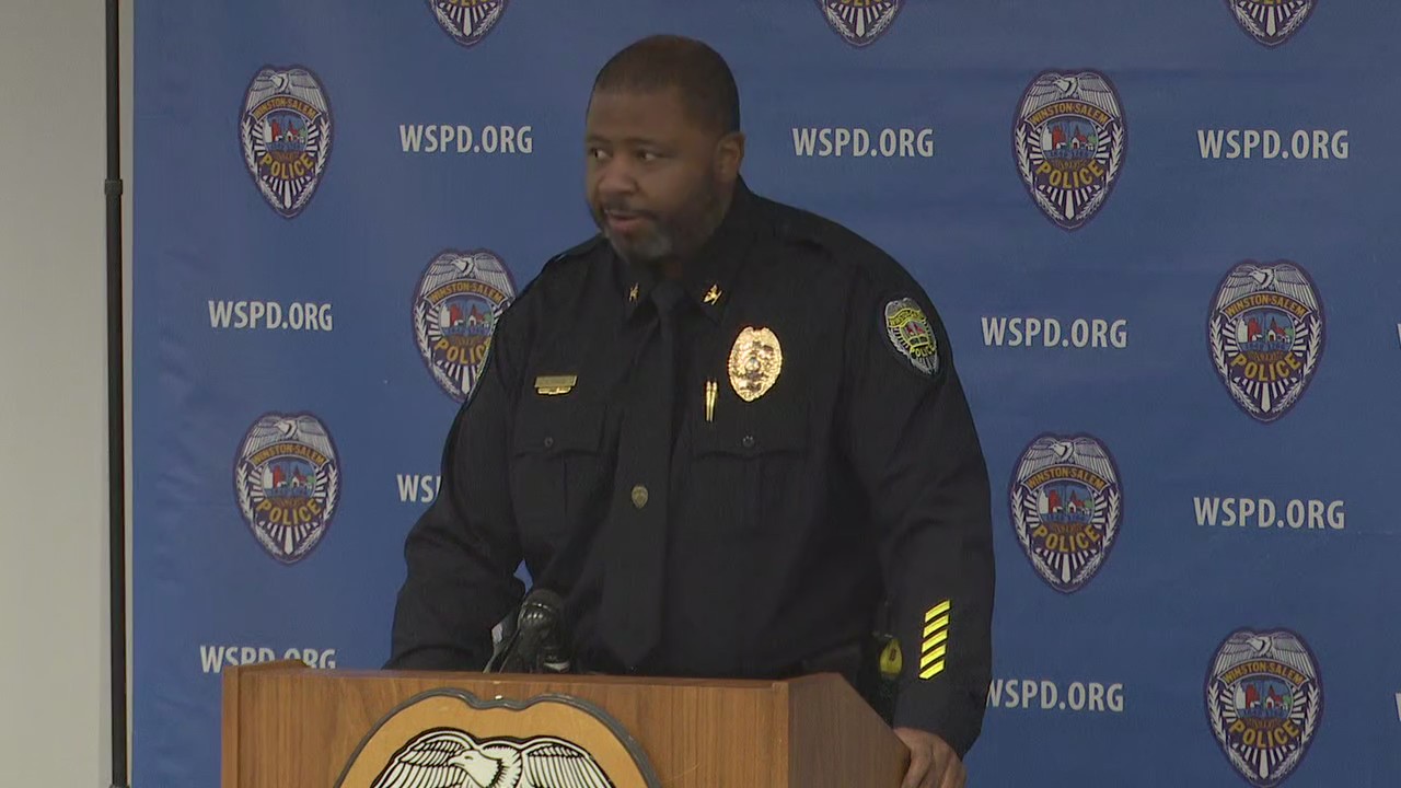 Press conference on Winston-Salem officer-involved shooting that left 1 ...