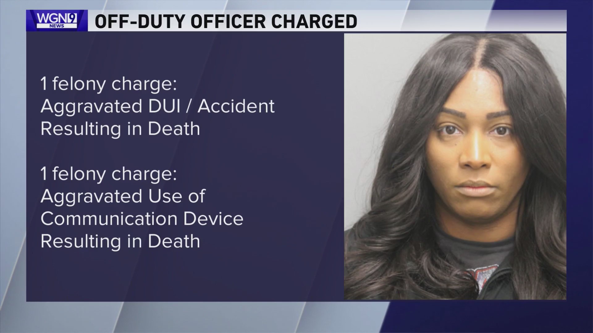 Off-duty CPD officer accused in deadly DUI crash – WGN-TV