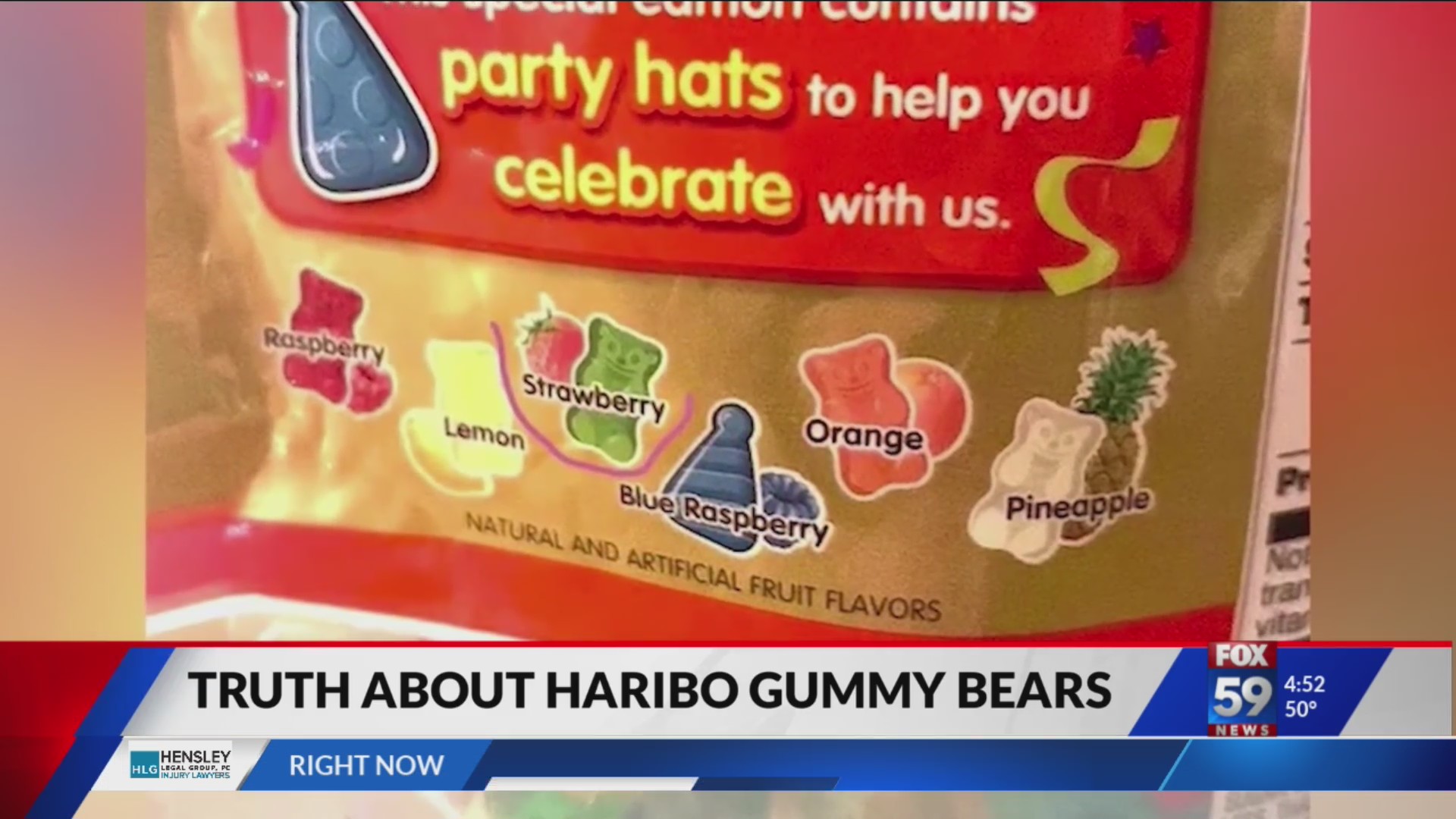 Flavor of Haribo’s green gummy bear shocks users on social media – Fox 59