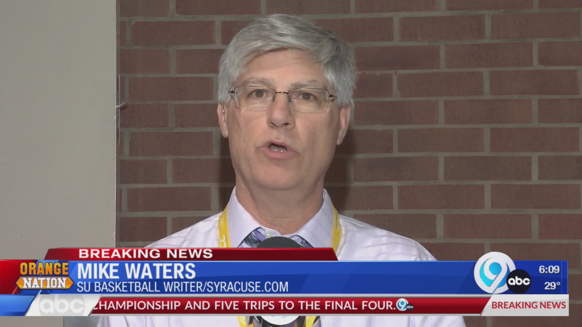 Mike Waters’ reaction to Boeheim retirement – WETM – MyTwinTiers.com