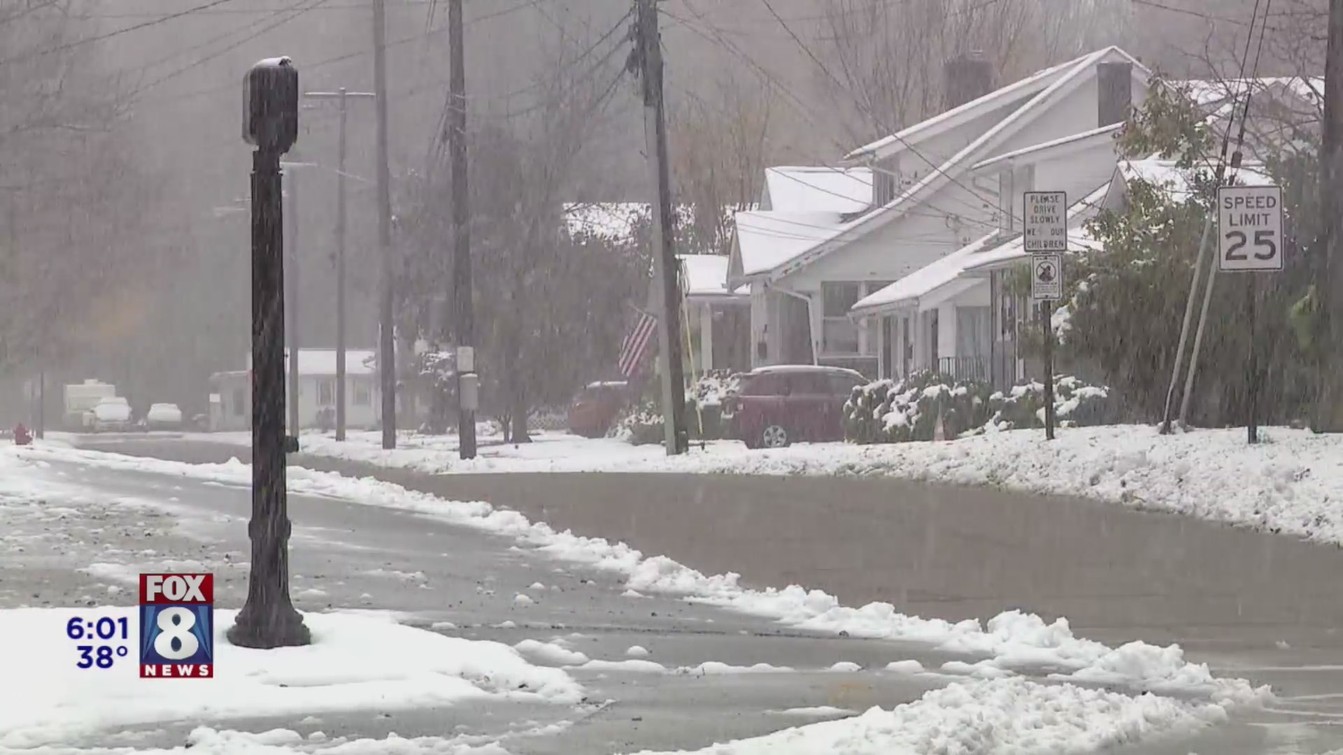 First snowfall arrived across Northeast Ohio – Fox 8 Cleveland WJW