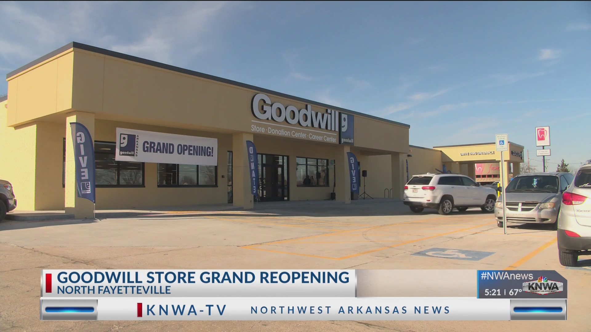 Goodwill in North Fayetteville hosts grand reopening – KNWA FOX24
