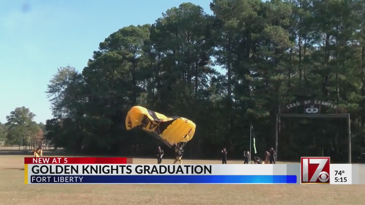 Golden Knights graduation at Fort Liberty – CBS17.com