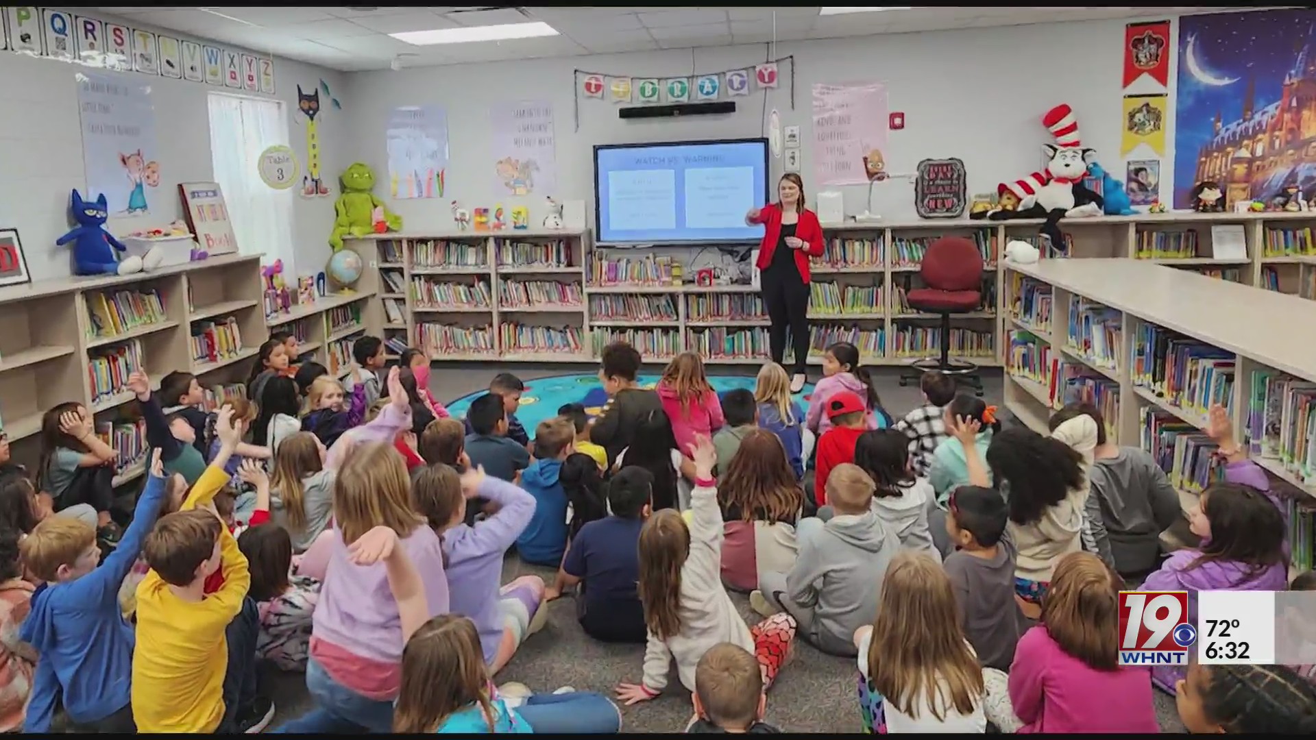 Weather Authority visits Robert D. Sloman Primary – WHNT.com