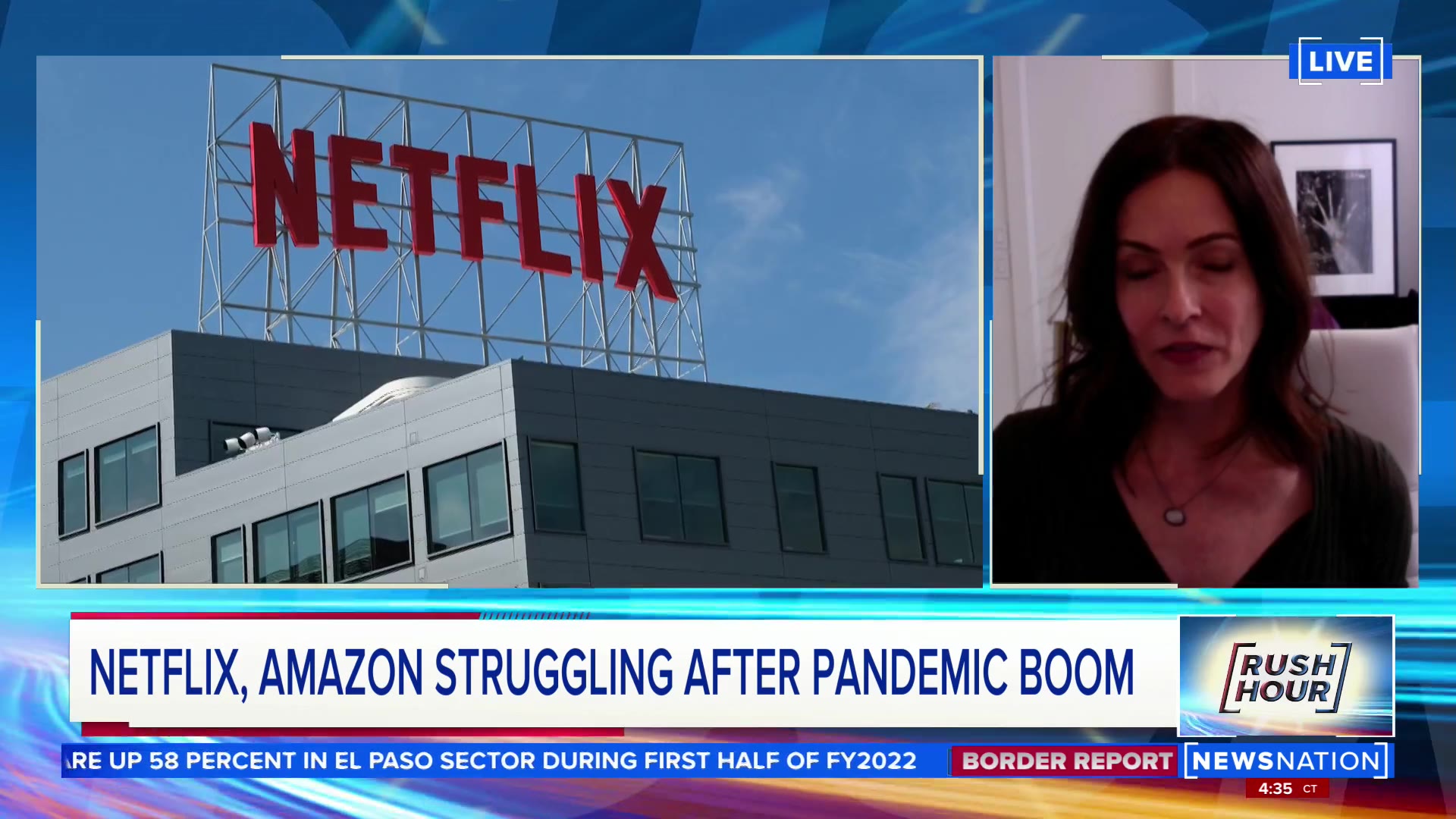 Netflix, Amazon struggling after pandemic boom | Rush Hour – NewsNation