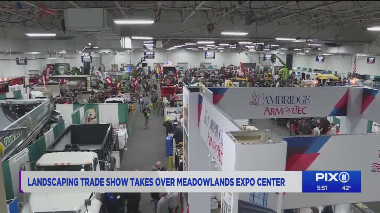 Landscaping trade show at Meadowlands Expo Center – PIX11