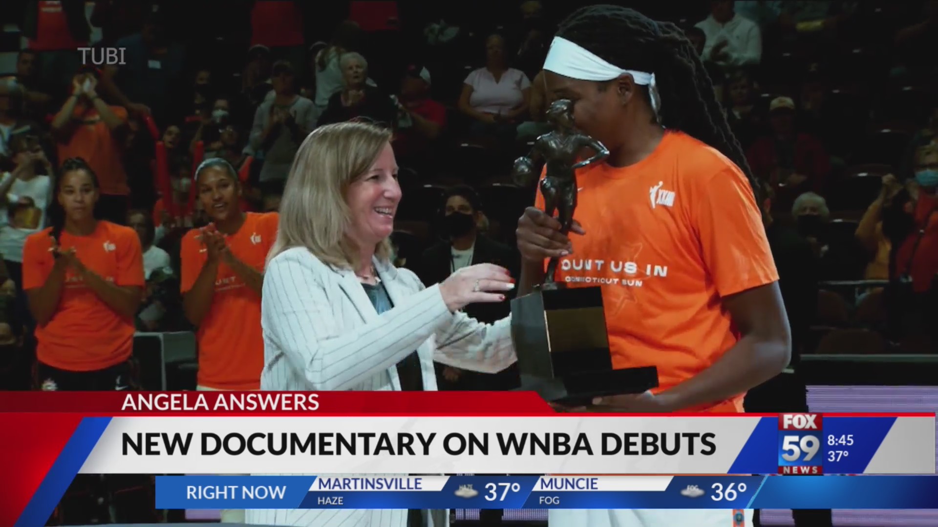 Angela Answers: New documentary on WNBA debuts – Fox 59