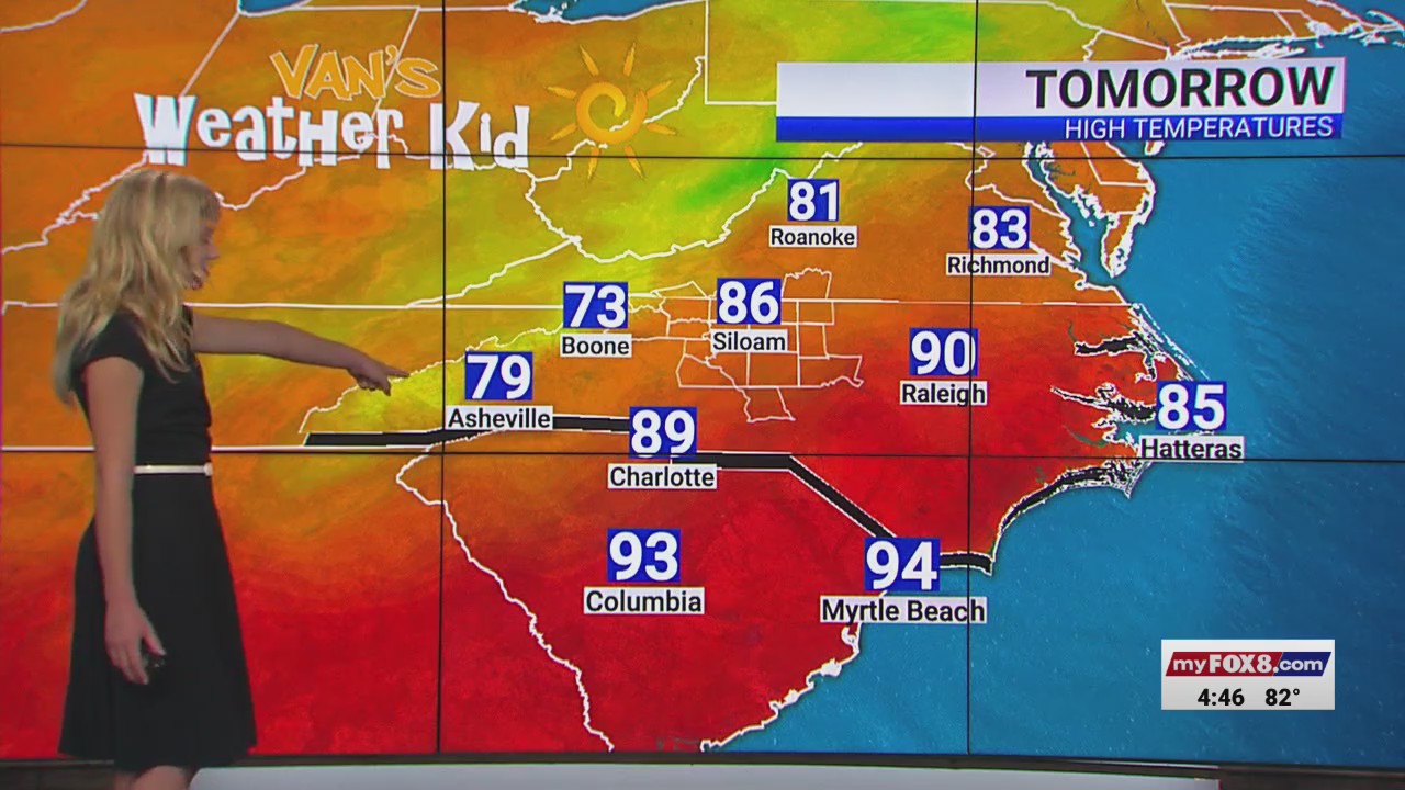 Van’s Weather Kid: Evelyn Cranston – FOX8 WGHP