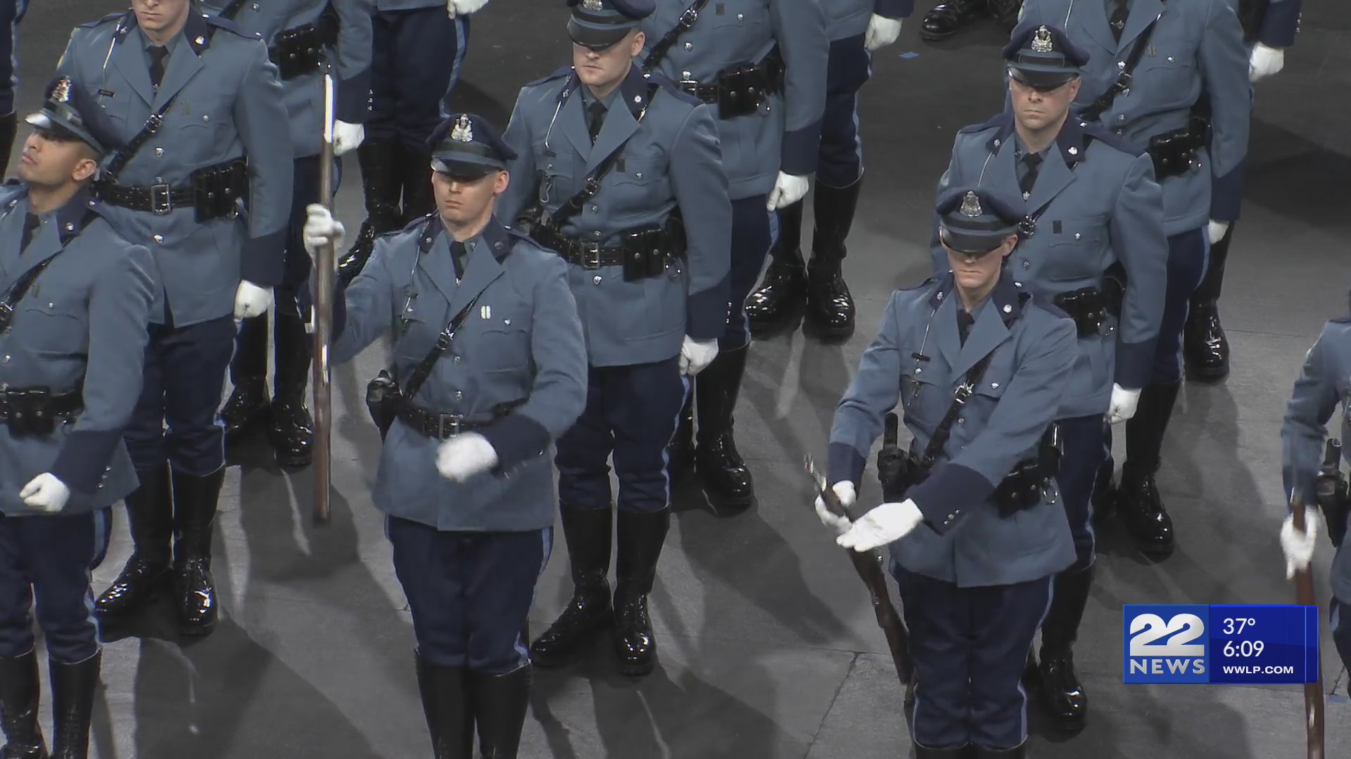 MSP 89th Recruit Training Troop graduation in Springfield – WWLP