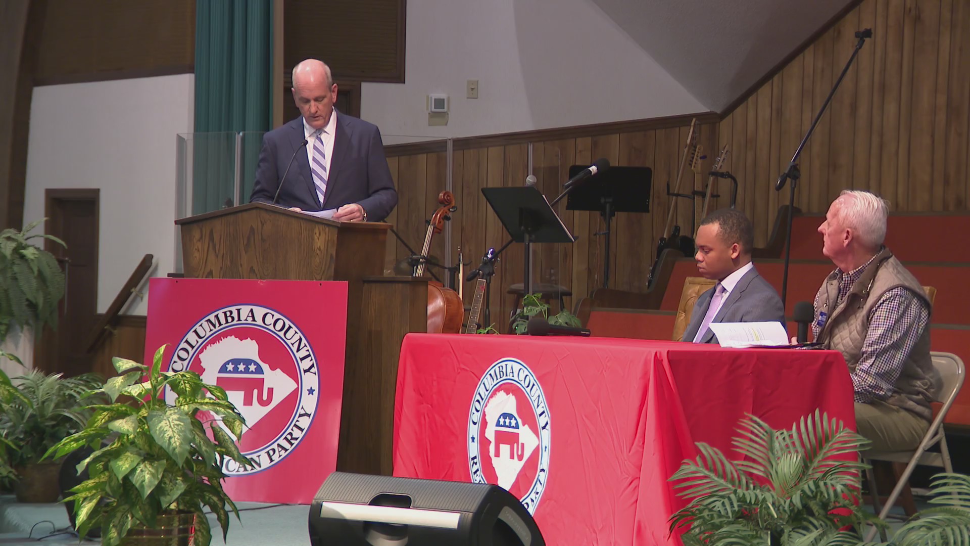 Gary Richardson, C.J. Pearson hold town-hall in District 125 race – WJBF