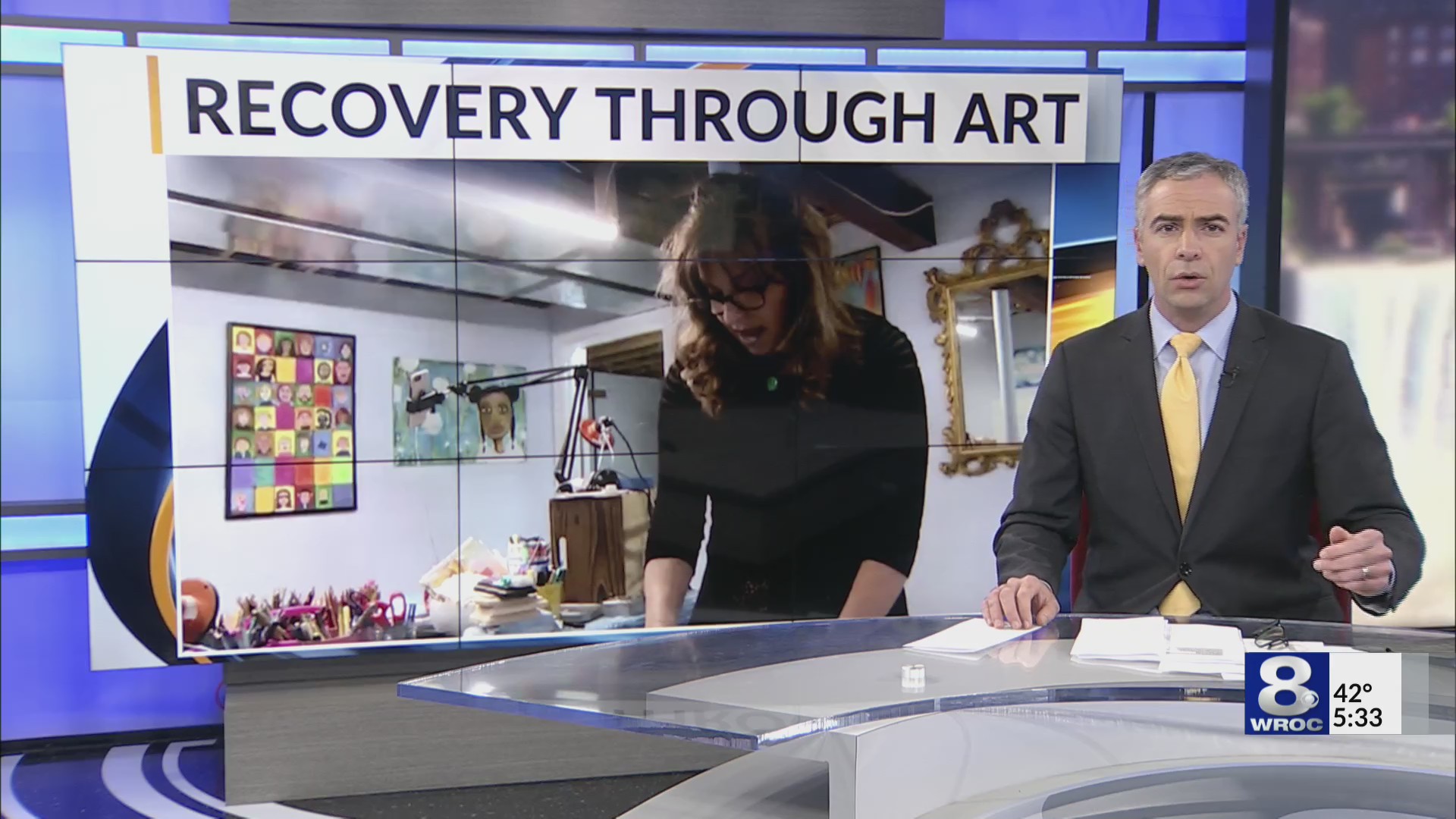 Recovery through art: Local artist inspires others after life-changing ...