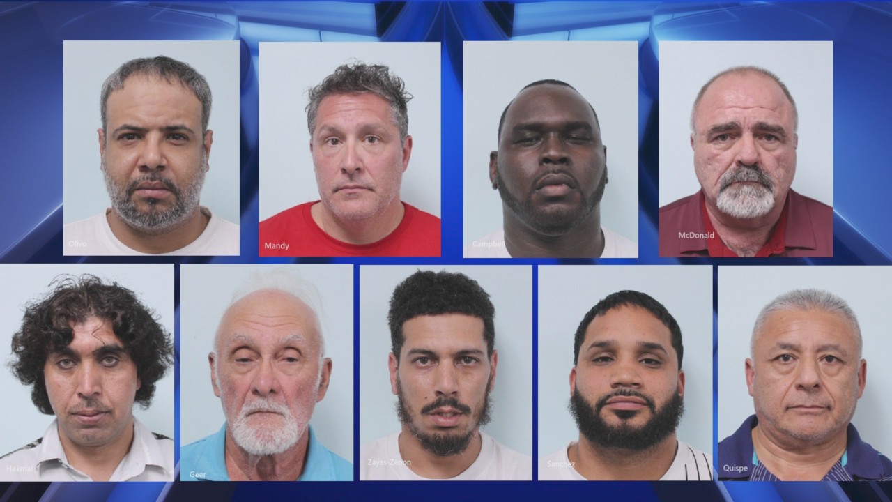 9 arrested in Springfield for allegedly soliciting prostitution – WWLP