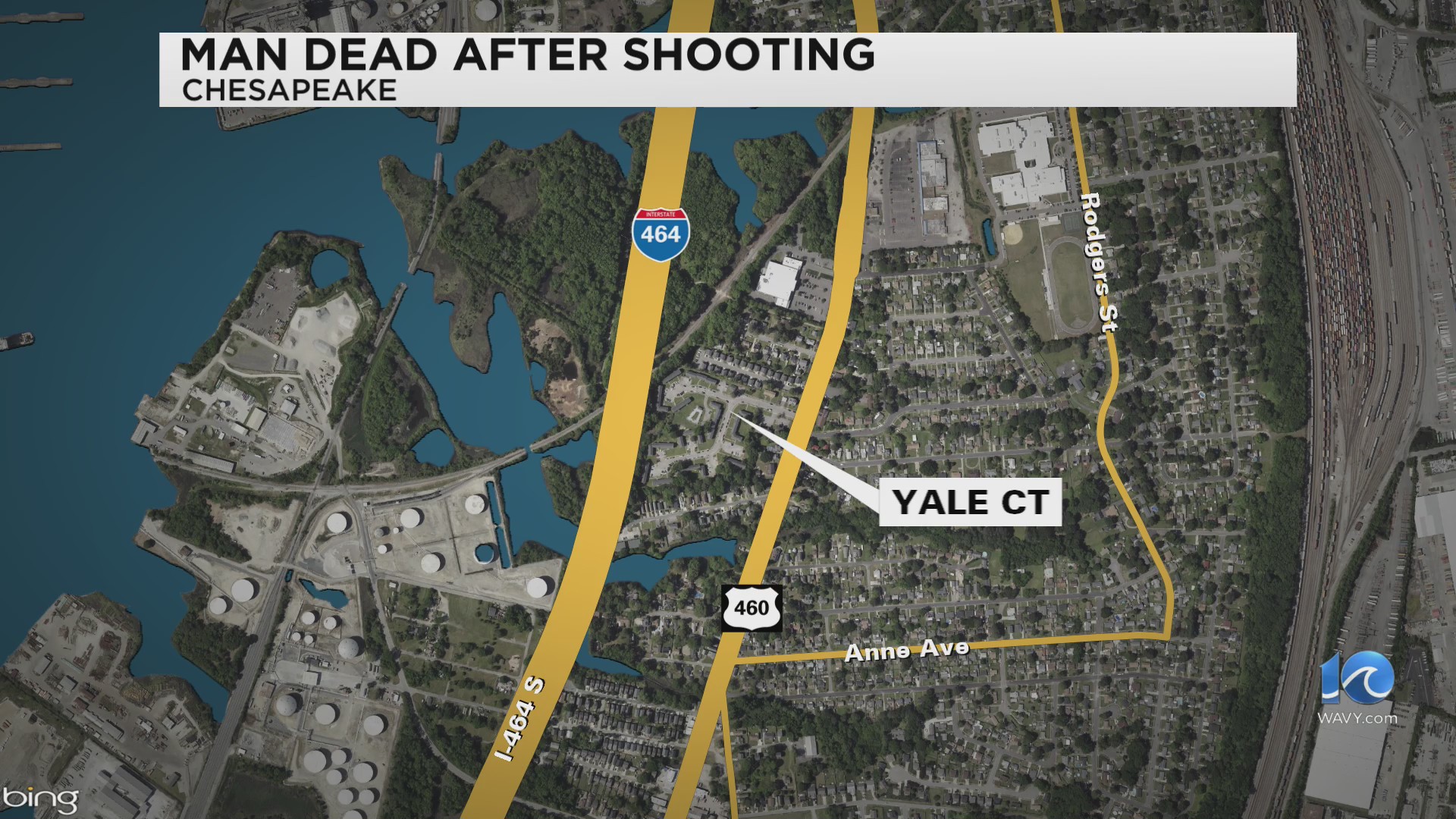 Man dies in shooting on Yale Court in Chesapeake – WAVY.com