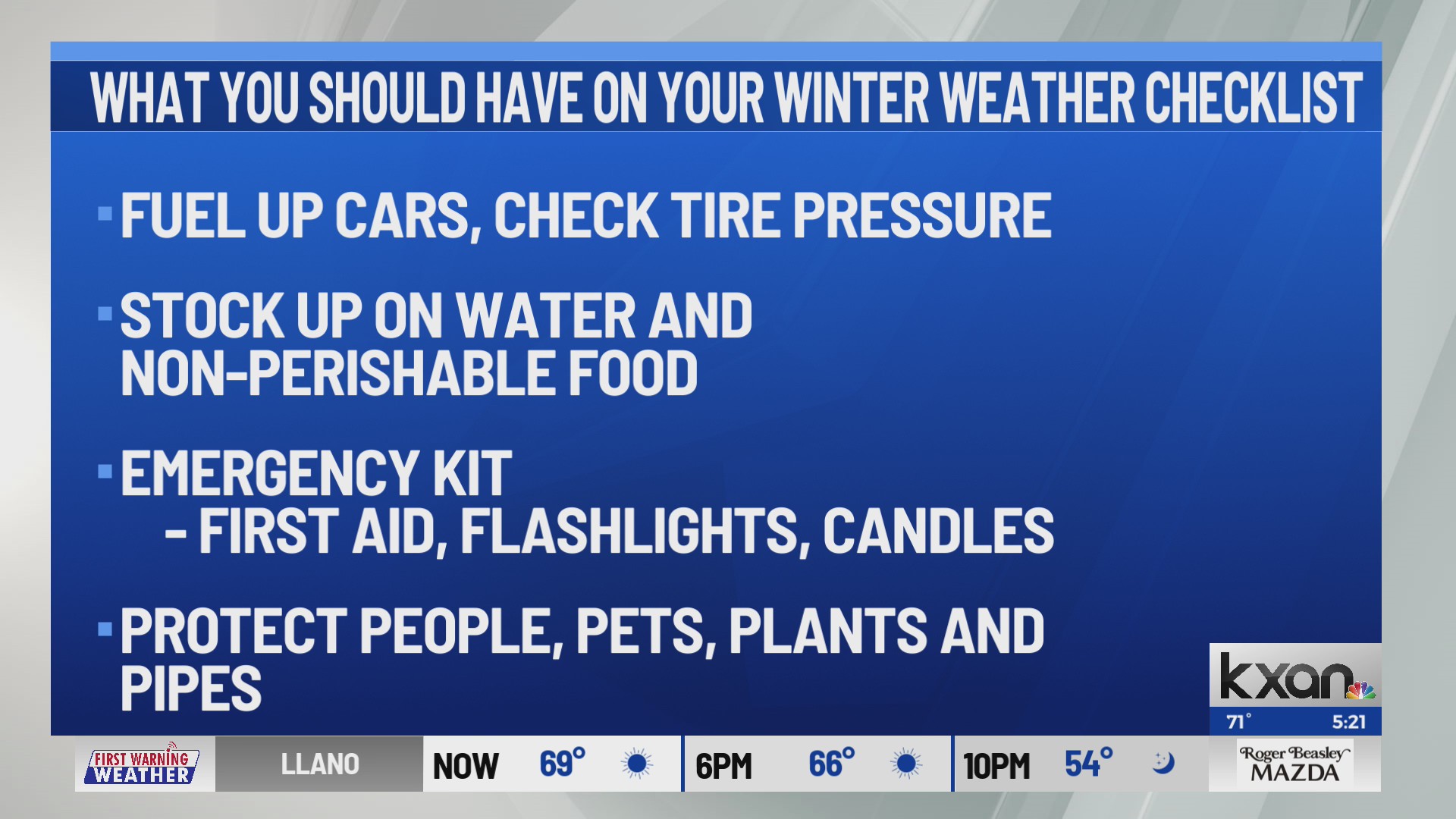 Texas winter weather checklist: How to prepare ahead of storms, freezes ...