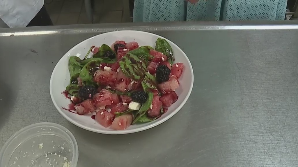 Fresh watermelon and feta salad from the GTCC Culinary School – FOX8 WGHP