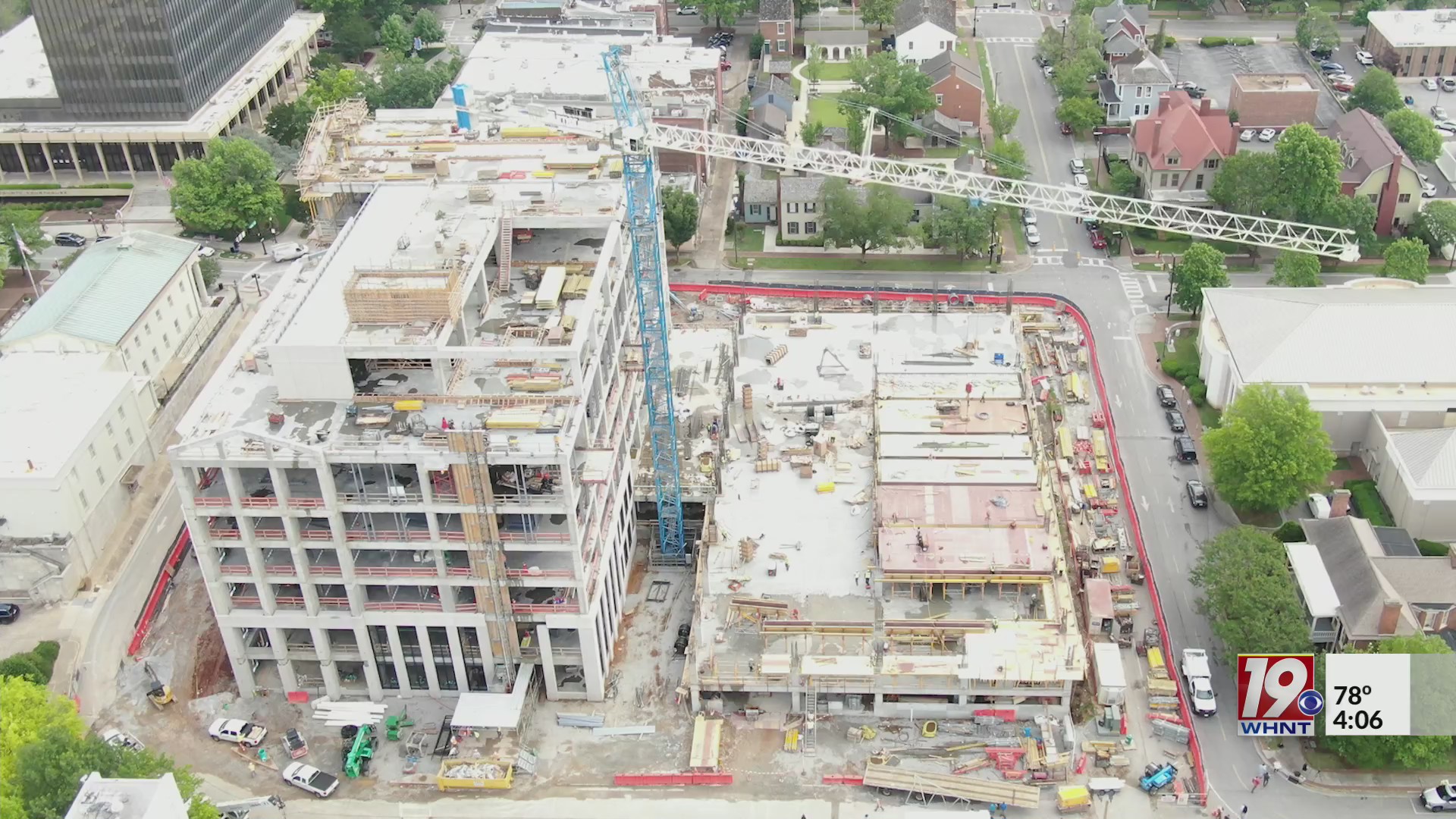New City Hall Construction Progressing | May 17, 2023 | News 19 at 4 p ...