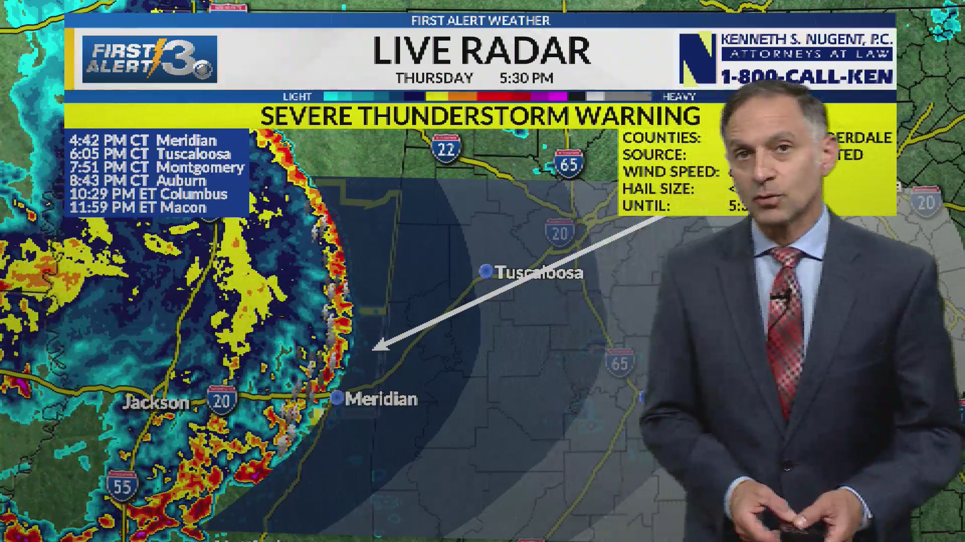 Bob’s 5:45 weather Update – WRBL