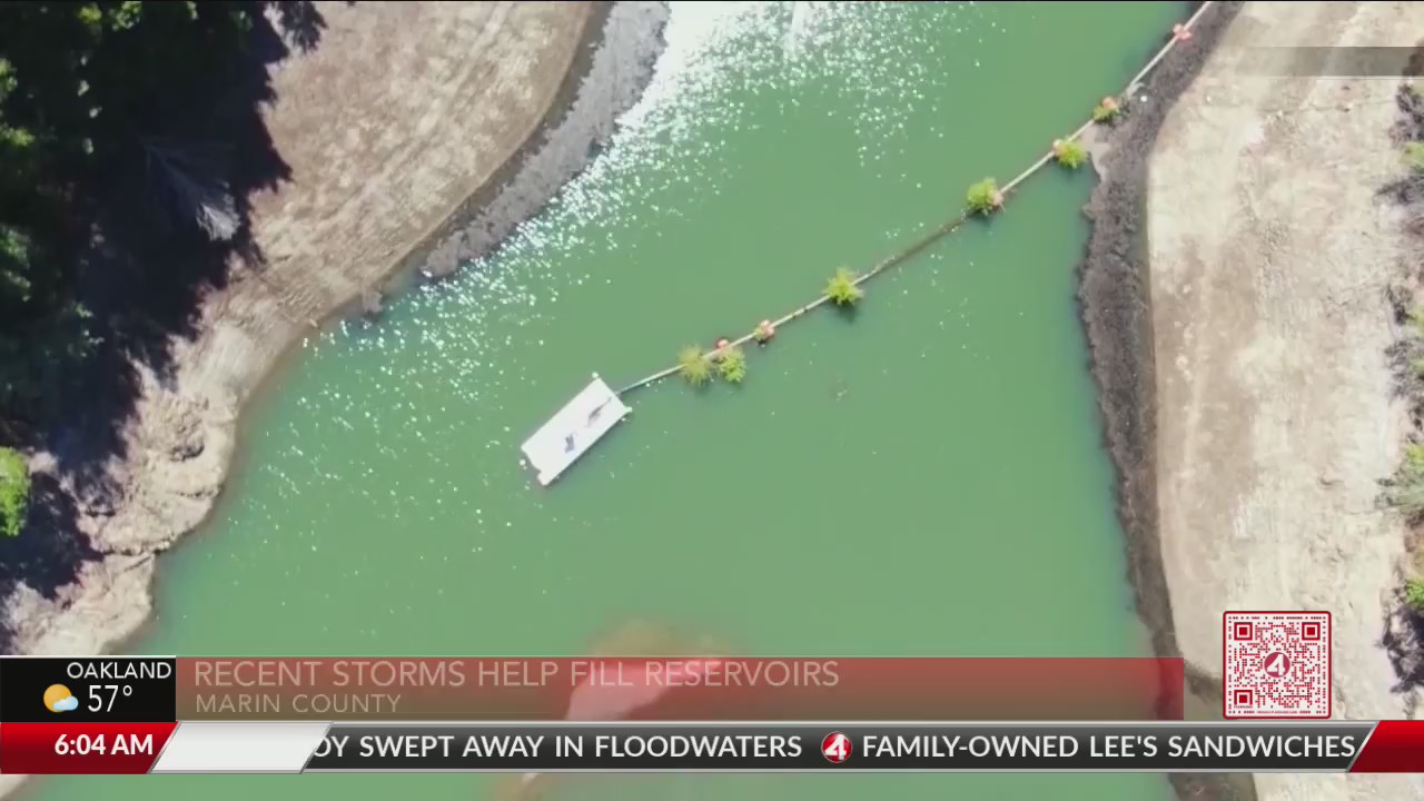 Recent storms help fill reservoirs – KRON4