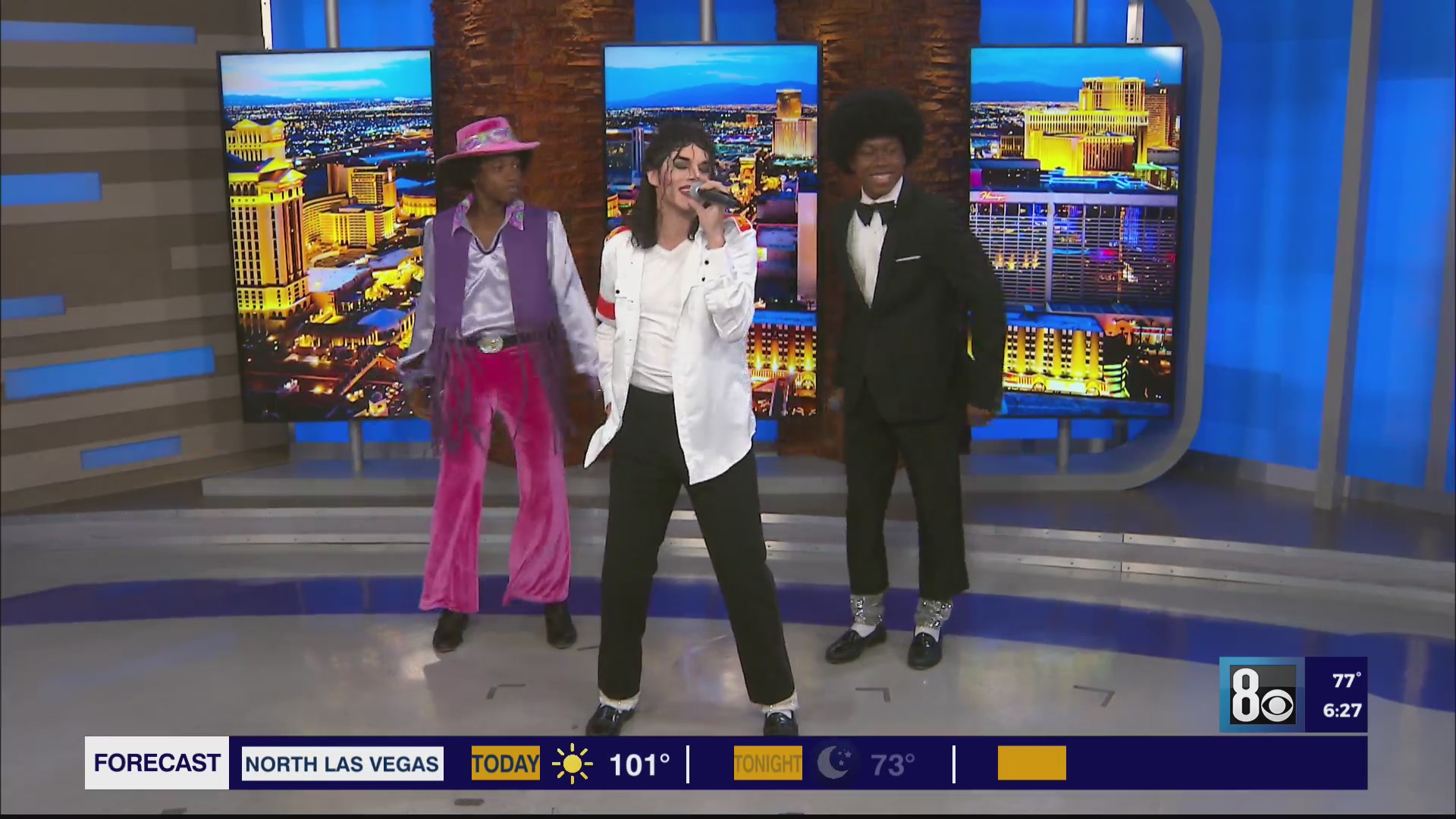 MJ The Evolution performs on Good Day Las Vegas – KLAS