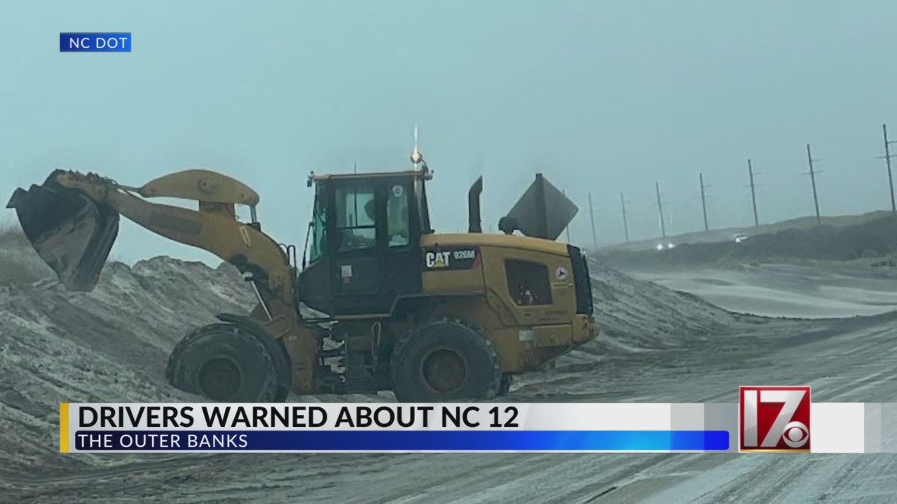 NC 12 drivers warned as crews work to keep Outer Banks highway open ...