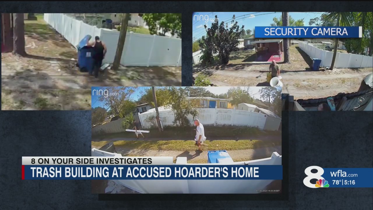 ACCUSED HOARDER COLLECTS TRASH AGAIN – WFLA