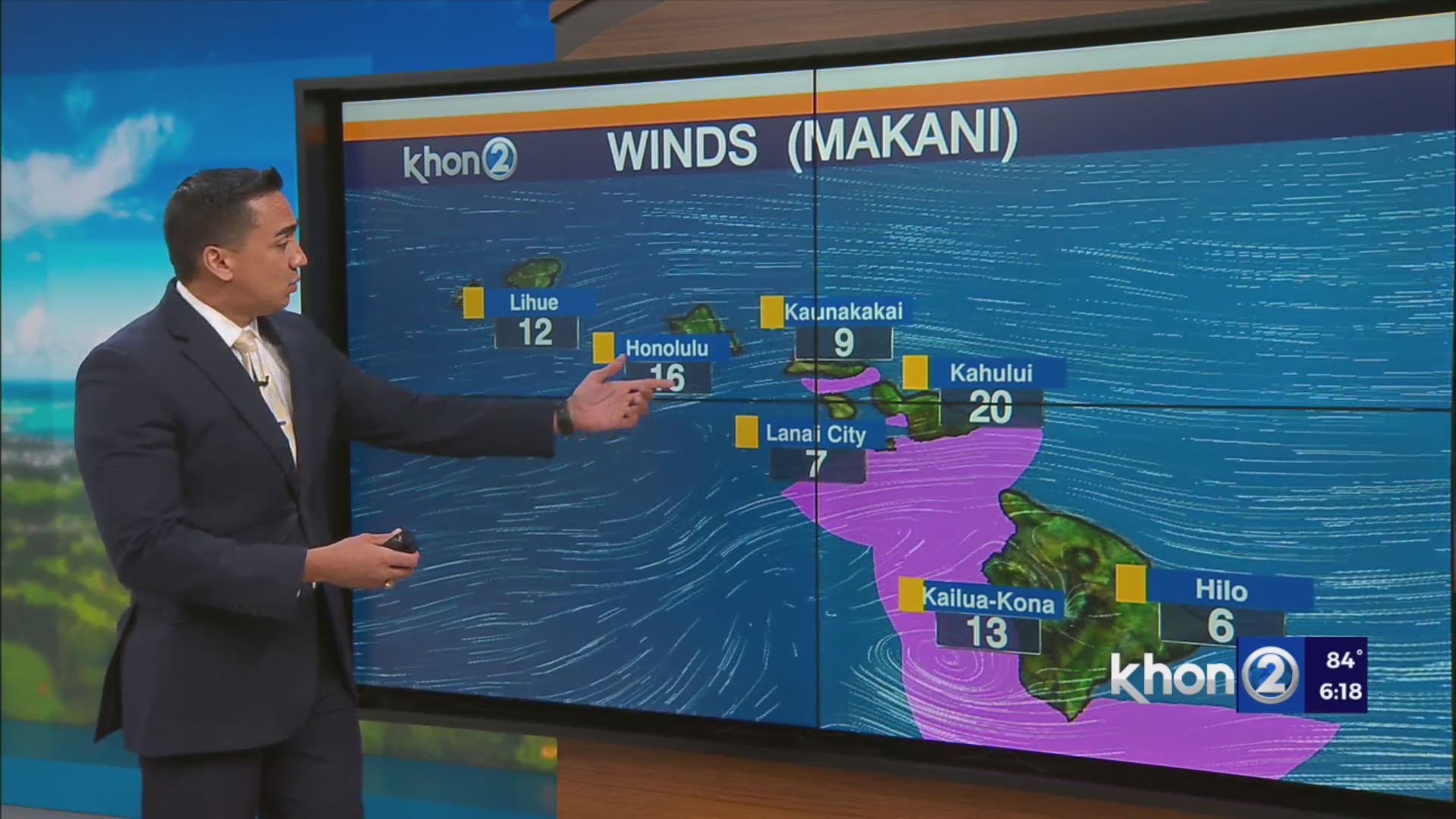 Breezy trade winds return across the state – KHON2