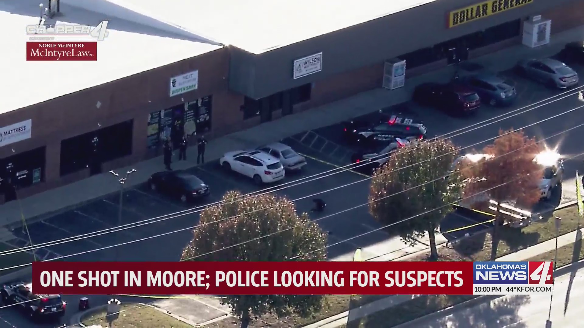 One shot in Moore; police looking for suspects – KFOR.com Oklahoma City