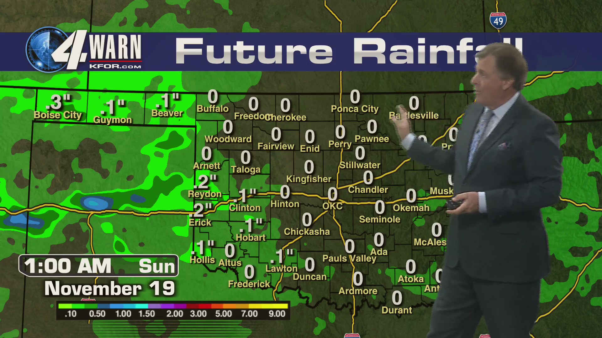 Mike Morgan’s QUICK Rainfall, Weekend, and Winter update! – KFOR.com ...
