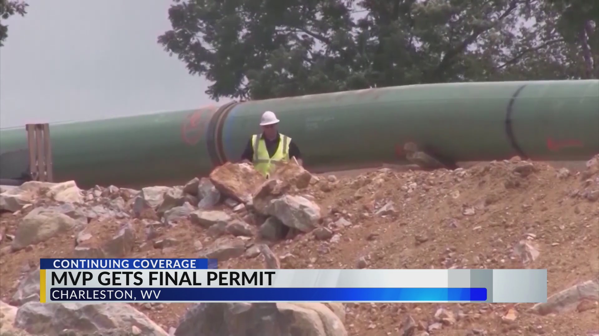 Final permit greenlights Mountain Valley Pipeline construction – WOWK ...