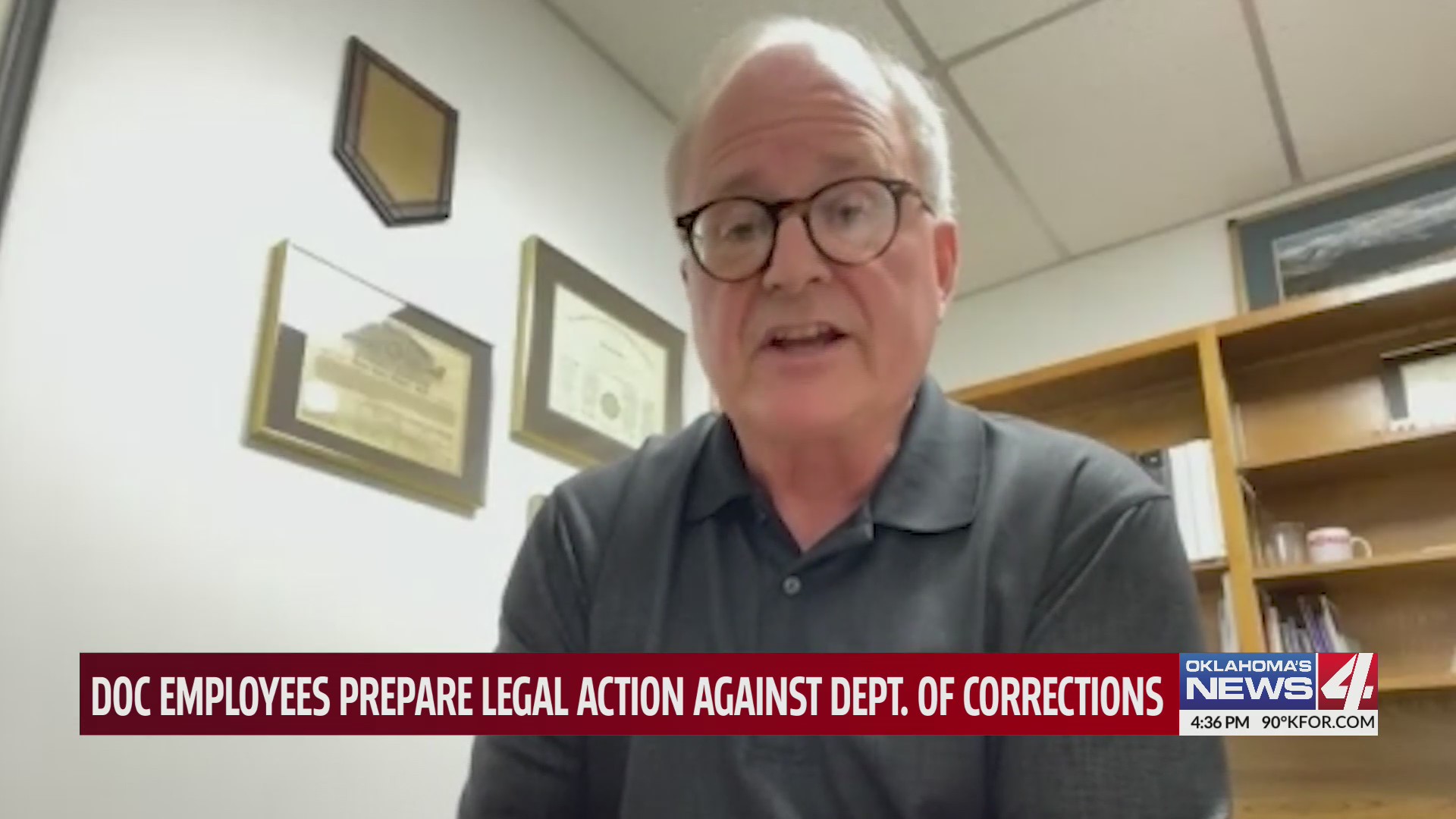 DOC employees prepare legal action against Dept. of Corrections – KFOR ...
