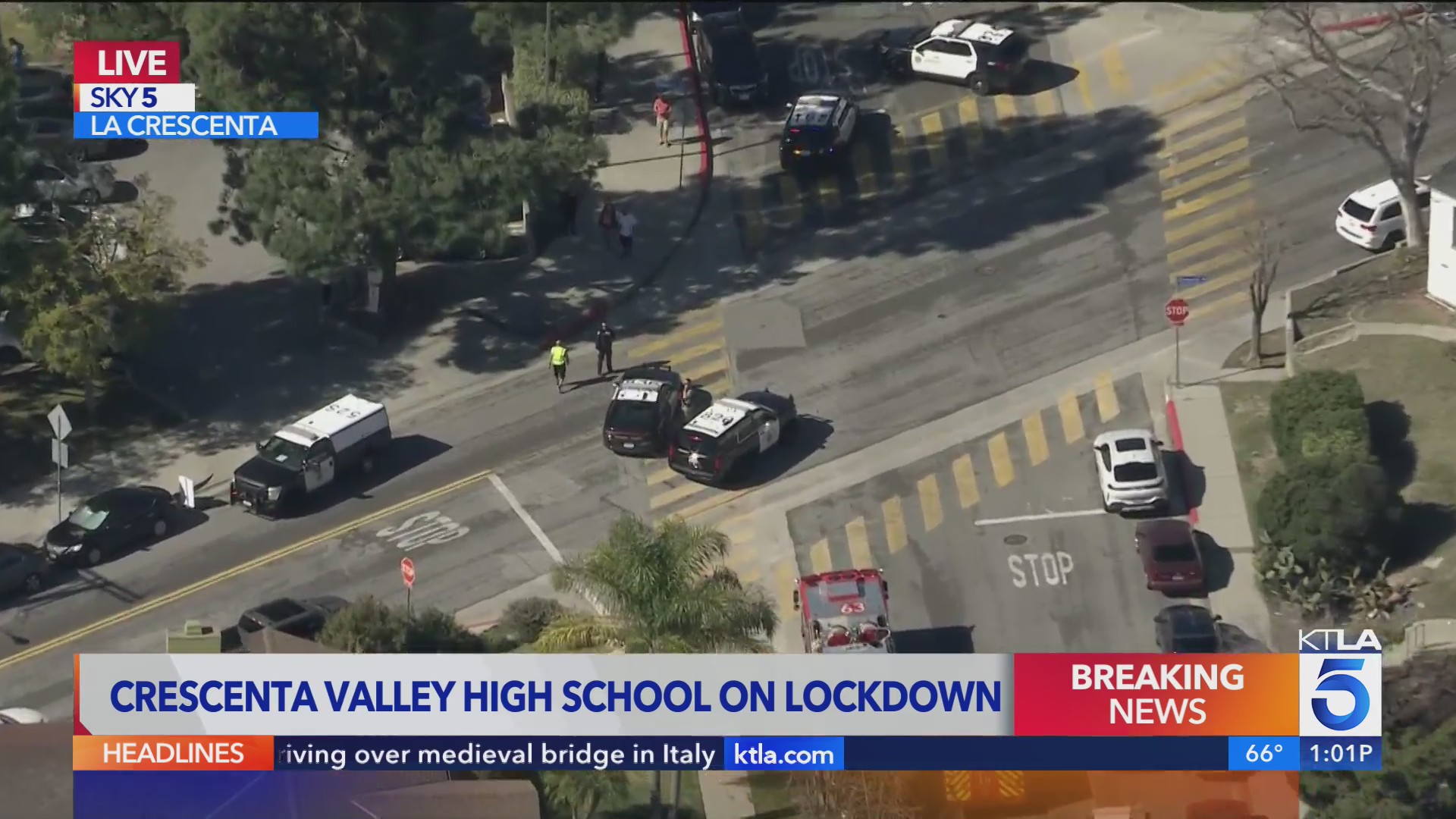 Crescenta Valley High School on lockdown after report of suspicious ...