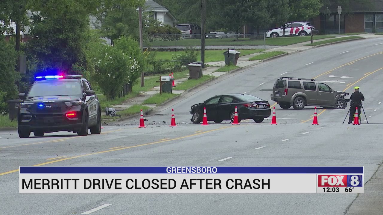 Crash with serious injuries closes Merritt Dr. in GSO – FOX8 WGHP