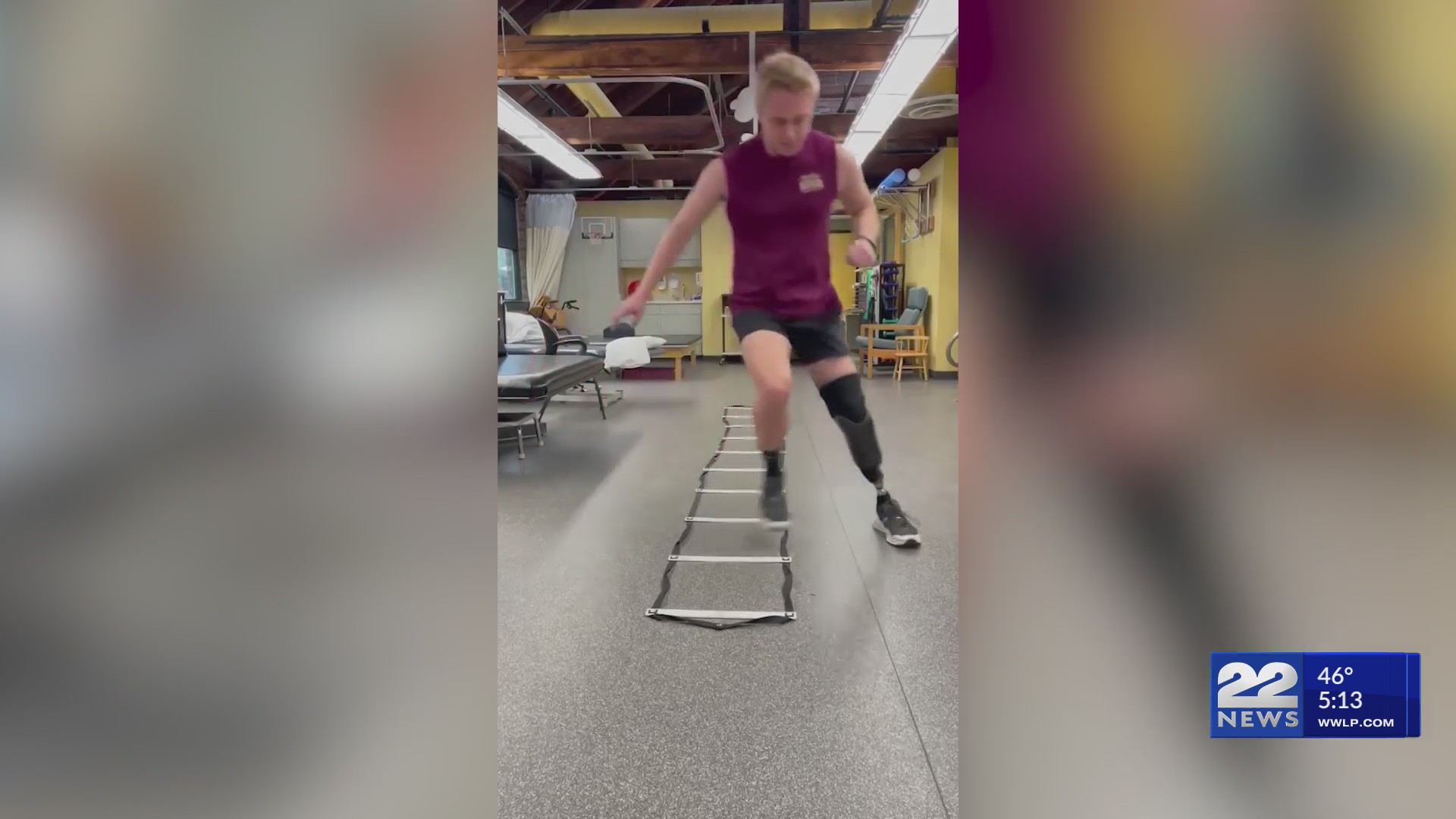After losing part of leg in crash, Westfield native proud to be able to ...